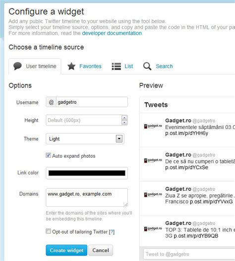 Twitter Lanseaz Un Nou Widget Pentru Introducerea Stream Ului N Site