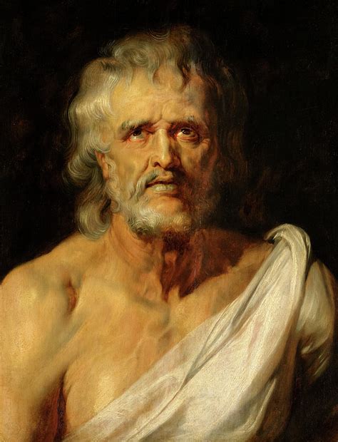 Seneca Roman Stoic Philosopher Painting By Peter Paul Rubens Pixels