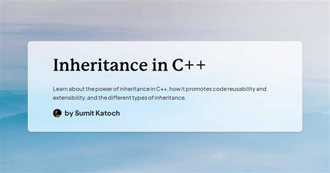 Copy Of Inheritance In C