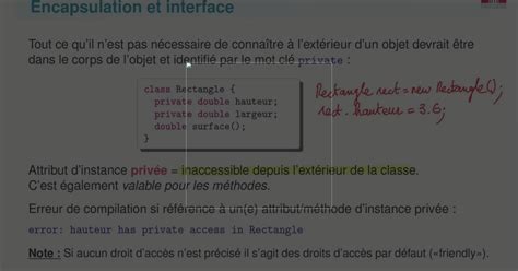 Public Et Private Introduction La Programmation Orient E Objet Coursera