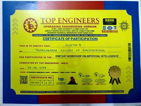 Vinotha Ramkumar On Linkedin Ai Learningjourney Iitmresearchpark