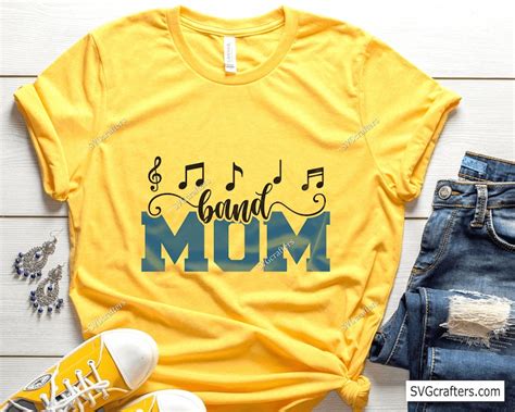 Band Mom Svg Band Svg Marching Band Svg Band Mom Png Music Etsy