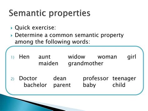Ppt Semantics Powerpoint Presentation Free Download Id6911890