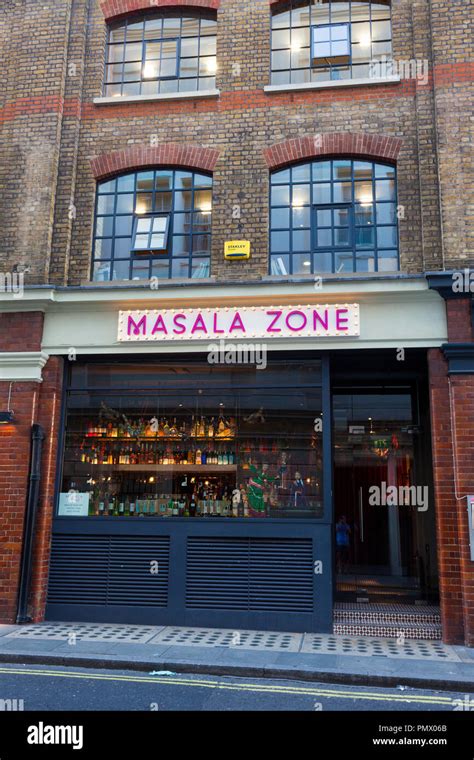 Masala Zone Indian Restaurant Floral Street Covent Garden London