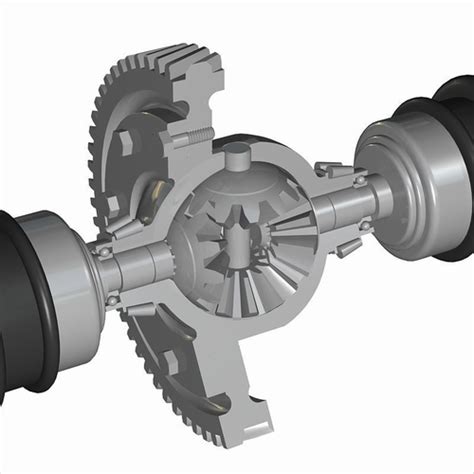 Differential Gear Animation