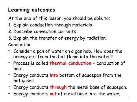 3 Conduction Convection And Radiation PPT