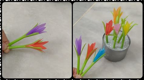 Straw Art Home Decorative Items Flower Straws Drinking Straw