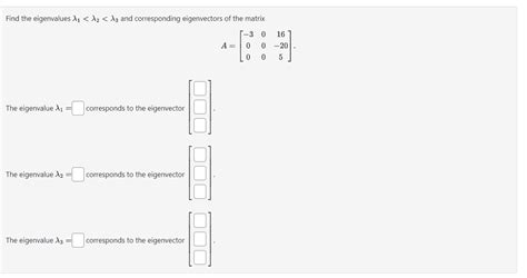 solved find the eigenvalues λ1