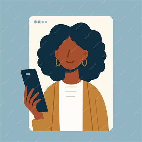 Vector Image Of A Person Calling Premium Ai Generated Vector