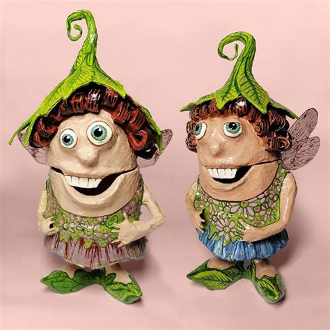 Pixie Duo Novelty Christmas Christmas Ornaments Holiday Decor