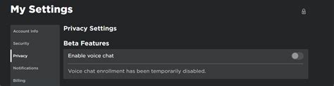 Option To Enable Voicechat Is Visible But Im Not Allowed To Enroll Rrobloxhelp