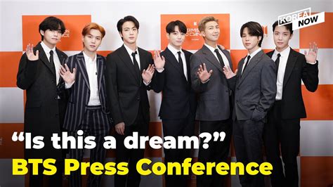 Eng Sub Bts Permission To Dance On Stage Press Conference Highlights Youtube
