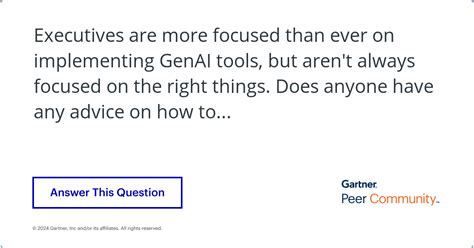 Executives Are More Focused Than Ever On Implementing Genai Tools But Arent Always Focused On