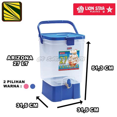 Lionstar Water Dispenser Air Tempat Minuman Lion Star Arizona Liter Liter Dan D