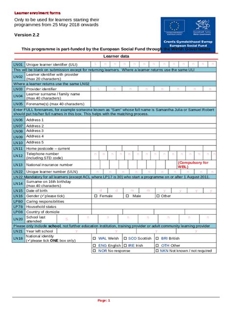 Early Years Foundation Stage Eyfs Statutory Framework Doc Template