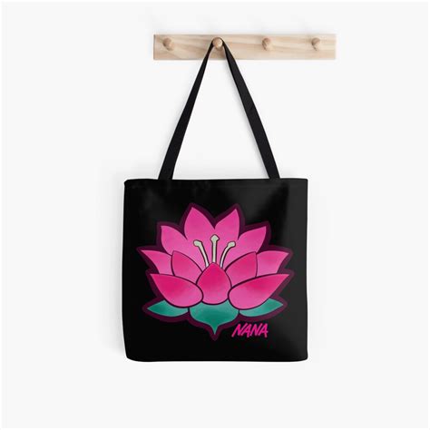 Nana Ren Lotus Flower Tattoo Tote Bag For Sale By Blank Infinity