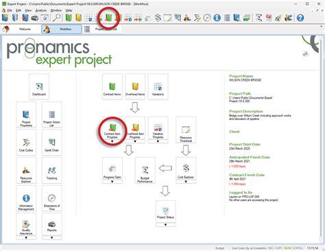 Contract Item Progress