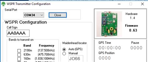New Firmware For Wspr Tx Lp1 And The Wspr Desktop Transmitter