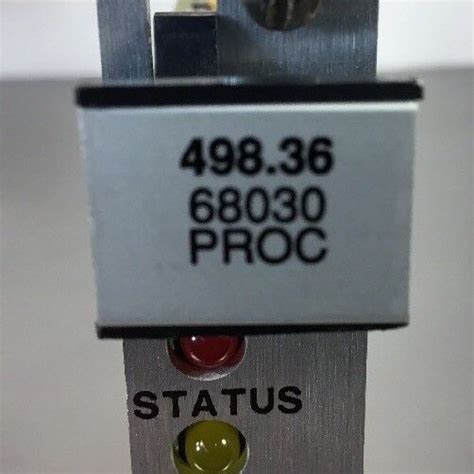 Mts 68030 Cpu 49836 Assy 465725 01b Processor Module 3c Palmetto