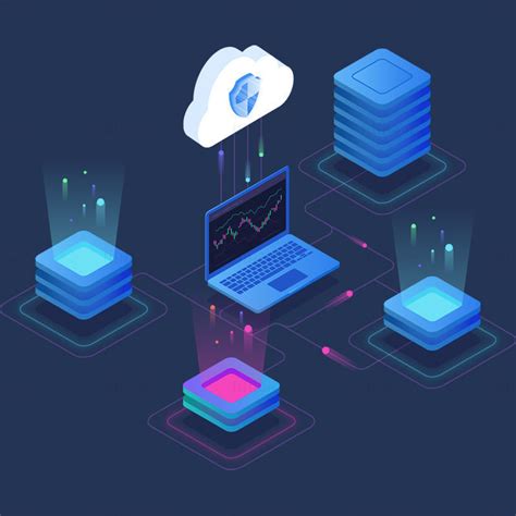 High Tech Vector Scene