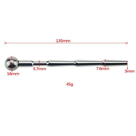 Stainless Steel Beaded Type Urethral Sound Dilator Catheter Sex Toys