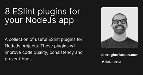 8 Eslint Plugins For Your Nodejs App