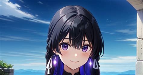 Aiイラスト 青き月の魔女 ティナーシャ 稲取穂積のイラスト Pixiv