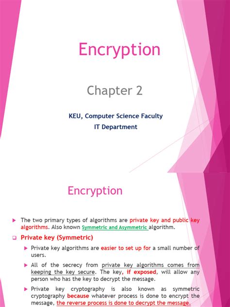 Information Security Chapter 2 Pdf Public Key Cryptography Cryptanalysis