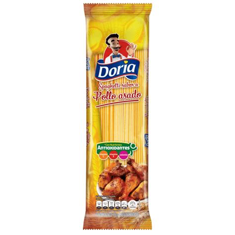 Pasta Espagueti Doria Sabor Pollo Asado X 250 G Megatiendas