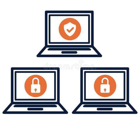 Device Notification For Safety Icon Stock Illustration Illustration Of Safe Secure 260828571