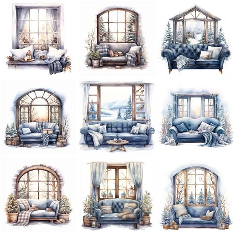 Cozy Winter Window Clipart High Quality Png Window Clipart Reading