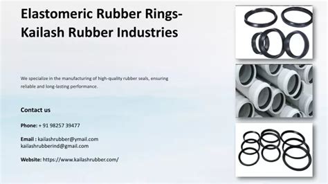 Ppt Elastomeric Rubber Rings Best Elastomeric Rubber Rings Powerpoint Presentation Id 13042345