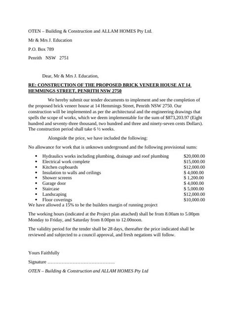 We Have Allowed A 15 To Be The Builders Margin Of Running Project