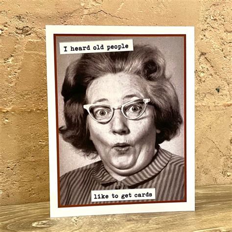 Get Older Cards Funny Etsy