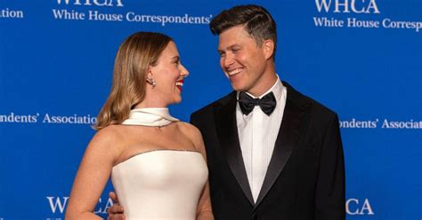 Colin Jost Admits He Sends Wife Scarlett Johansson Sexual Emojis Watch