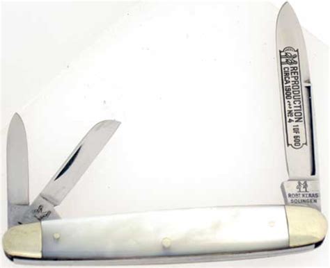 Kissing Crane Whittler Mother Of Pearl Mop1900 American Edge Knives