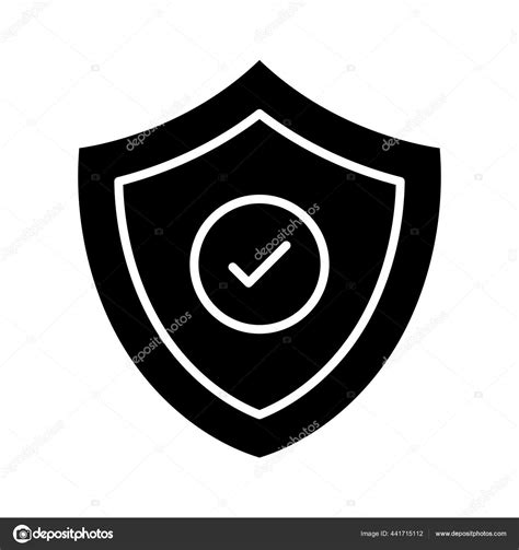Verified Protection Shield Secuirty Icon Vector Image Can Also Used Stock Vector By ©ma2947422