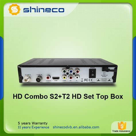Dvb-t2&s2 Combo Dvb T2 S2 Combo Hd Dvb-s2 Set Top Box Receiver - Buy ...