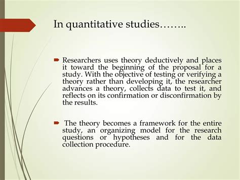 Role Of Theory In Research Pptx