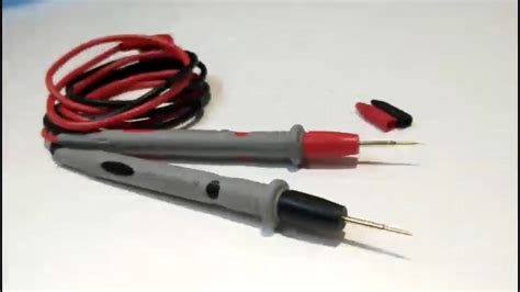 20a Universal Probe สายมิเตอร์ Meter หัวแบบหัวเข็ม ปลายเข็ม สำหรับงานละเอียด ดำ แดง อย่างดี