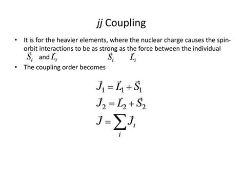 10vector Coupling Of Angular Momentum Pptx