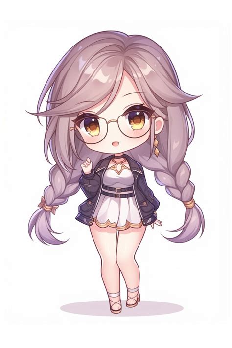 Custom Chibi Chibi Character Cute Anime Chibi Custom Chibi Commission Fanart Chibi High