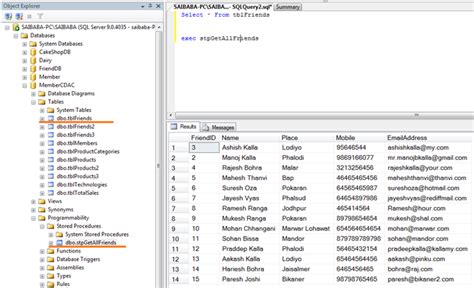 Stored Procedure With Linq To Sql