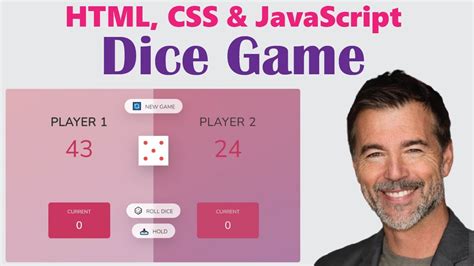 Javascript Project Dice Game Javascript Projects Youtube