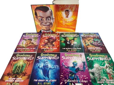Goosebumps Slappyworld 1 8 Books Ultimate Slappy Boxed Set By R L