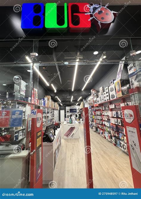 Bug Store At Azrieli Mall In Tel Aviv Israel Editorial Photography