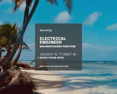 Sofia Chaieb On Linkedin We Have An Amazing Opportunity To Work From The Bahamas Plus Usd Salary