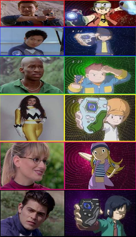 Power Rangers Lost Galaxy Vs Digimon Frontier Leo Vs Takuya Kai Vs