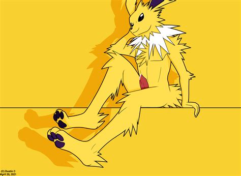rule 34 dustin c game freak gay jolteon leaking precum male male only nintendo penis penis out