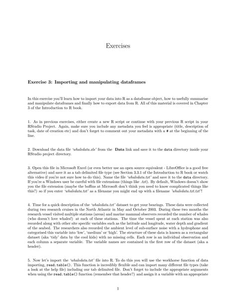 SOLUTION Exercise 3 Importing And Manipulating Dataframes Studypool